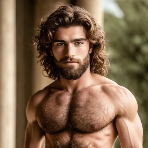 Long Shot Photo Of A Ruggedly Handsome 20 Year Old G Openart