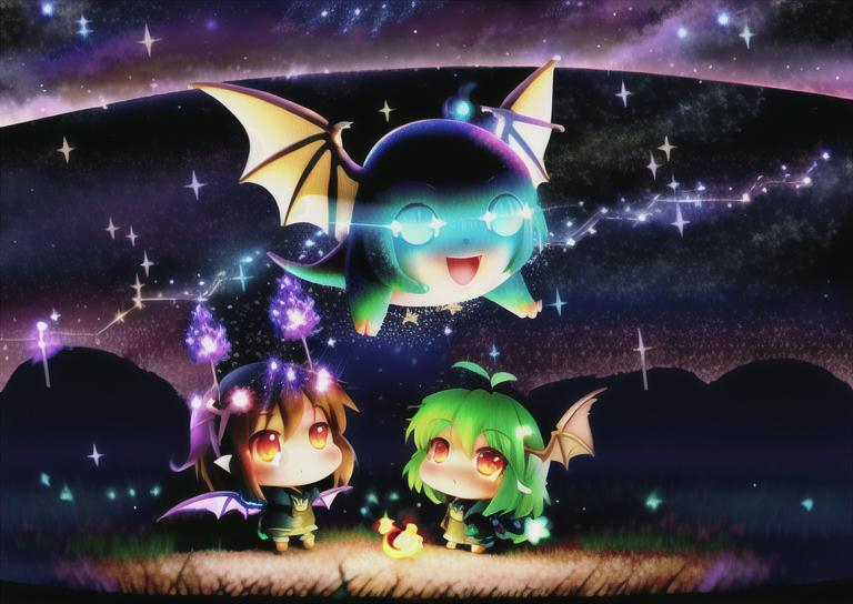 Chibi, 3D, Cute Pixar style painting, an adorable wi... | OpenArt