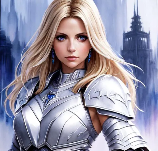 Modern movie poster, a final fantasy watercolor full... | OpenArt