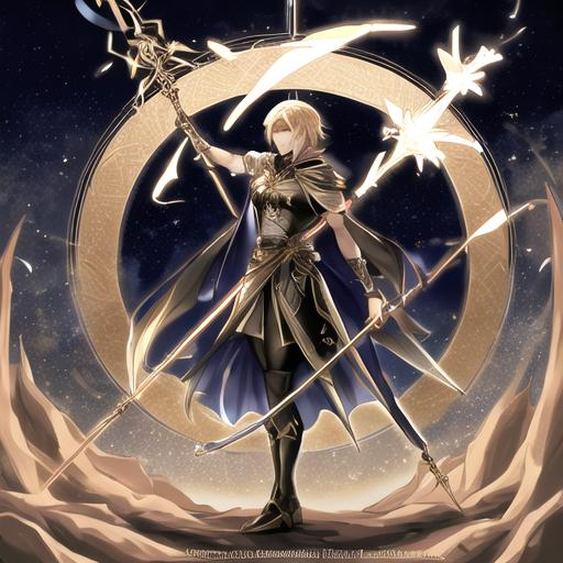 A lighting demi-god, summoning lighting from the sky... | OpenArt