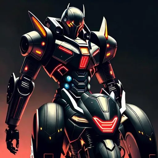 Robotic demon monster, Evil, mastermind, Robotic, ro... | OpenArt