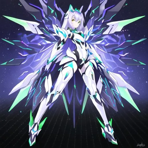 1080p royal alien robotic resolution stunning blac... | OpenArt