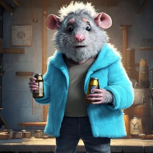 Super cute possum, dressed in a Tuxedo, amazing colo... | OpenArt