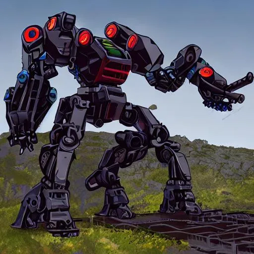giant mech | OpenArt