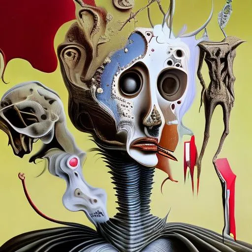 Salvador Dali's Painting of I can make you beautiful... | OpenArt