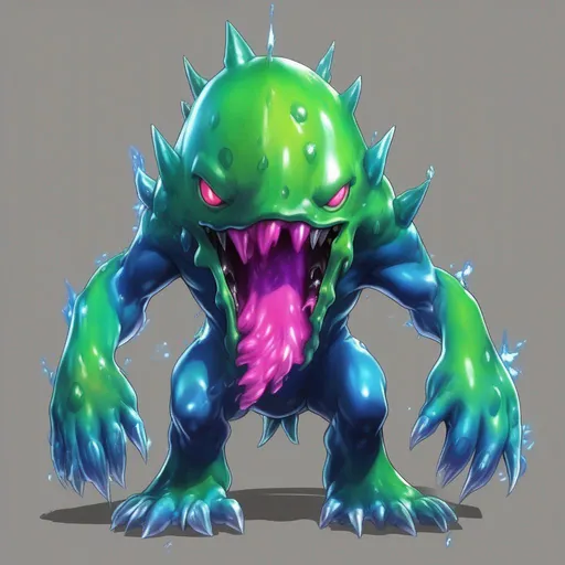 Stegosaurus, deep teal blue with a luminescent light... | OpenArt