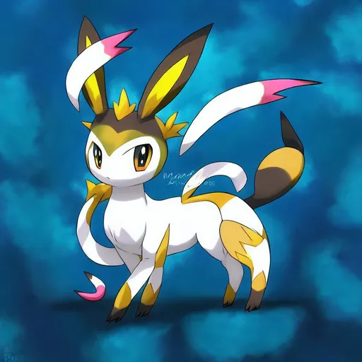 a pokemon based off a tiger with shadow powers and s... | OpenArt