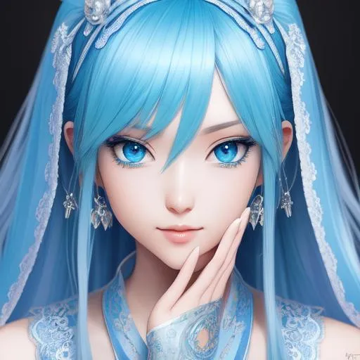 masterpiece hyperdetailed hatsune miku, intricate hy... | OpenArt