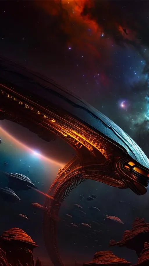 Please create a photograph of a space alien creature... | OpenArt