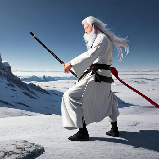 full-body oil painting of a old master performing ia... | OpenArt