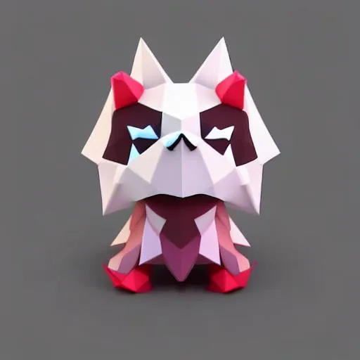 kawaii low poly {creature} character, 3d isometric r... | OpenArt