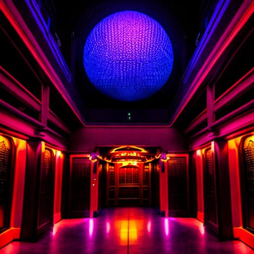 Inside Epcot dark ride scary haunted futuristic
