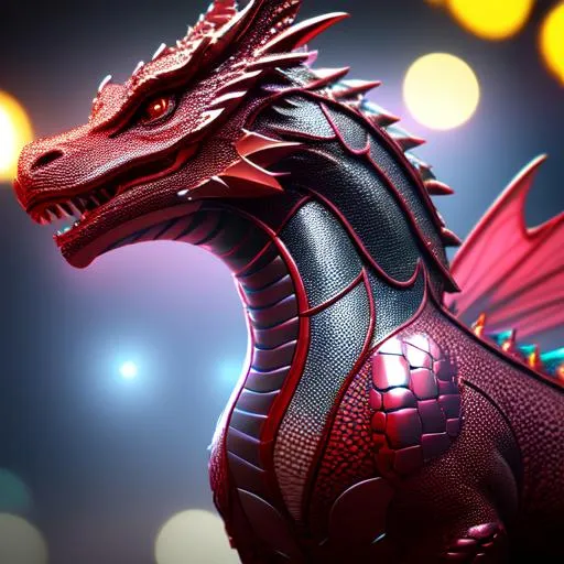 Dragon wearing latex, perfect composition, hyperreal... | OpenArt