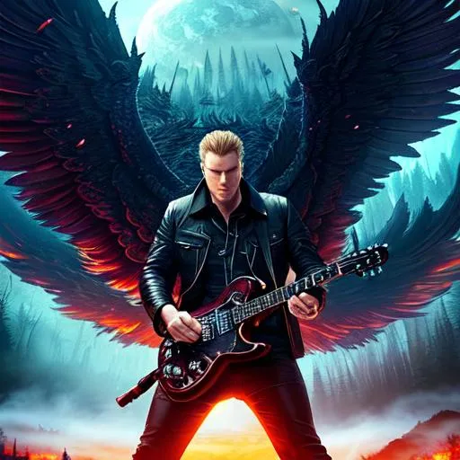 eyes, 8k, Josh Homme, front, full body, Epic action...