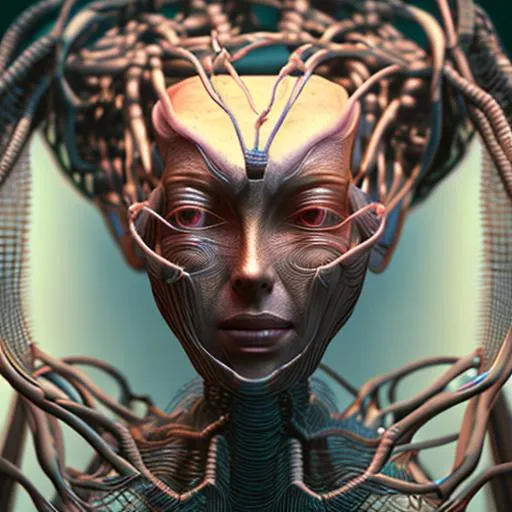 realistic digital figure of a human head, high quali... | OpenArt