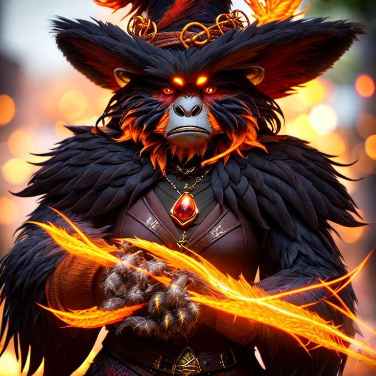 bugbear phoenix witch, Professional, Highly Detailed... | OpenArt