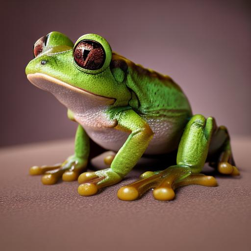 Frog with top hat | OpenArt