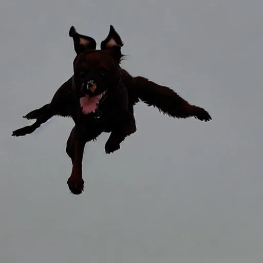flying dog | OpenArt