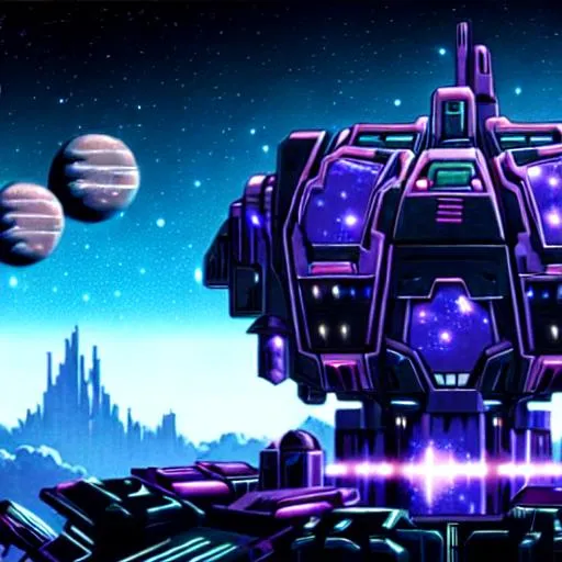 Cybertron, Gobotron, Mechtronopolis, based planet fl... | OpenArt