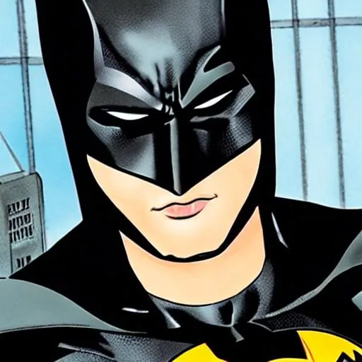 batman reading a book