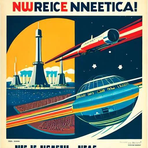 1950’s nuclear energy, populuxe, mid century modern,...