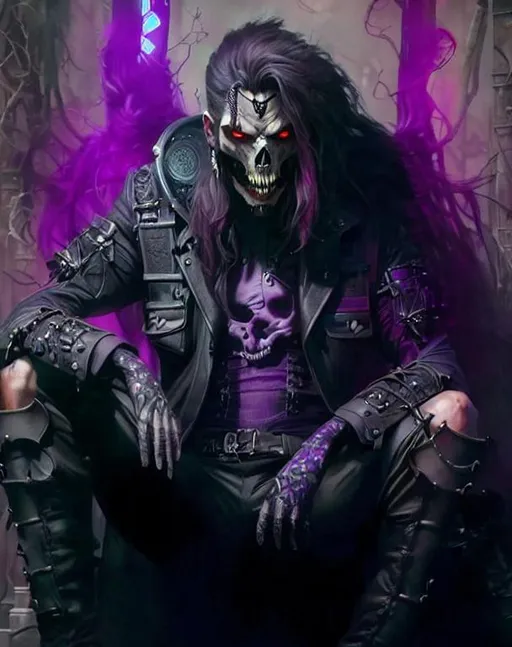 Blight Purple 4k Killer Realistic | OpenArt