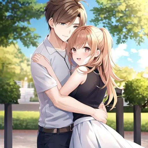 Caleb and Haley on a date | OpenArt