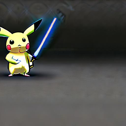Pikachu Jedi in 4k | OpenArt