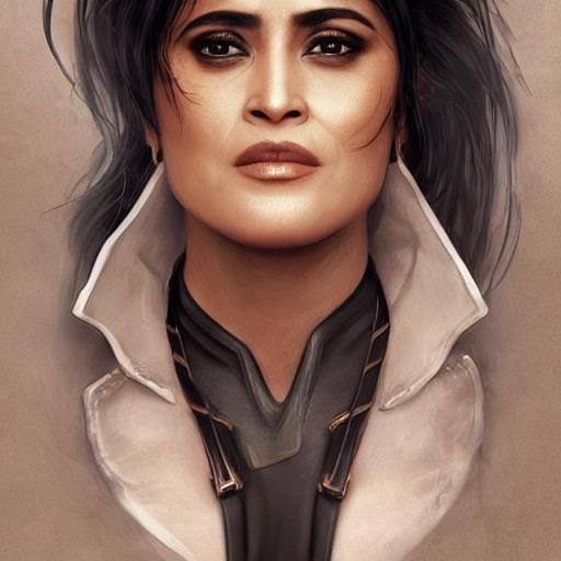 beautiful, very strong, selma hayek, Movie Dusk to D... | OpenArt