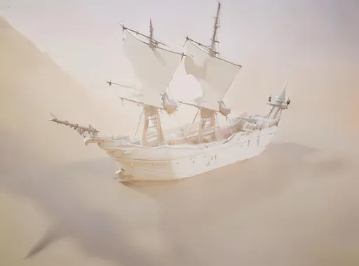 SHIP, Vessel, galleon, CLAY | OpenArt