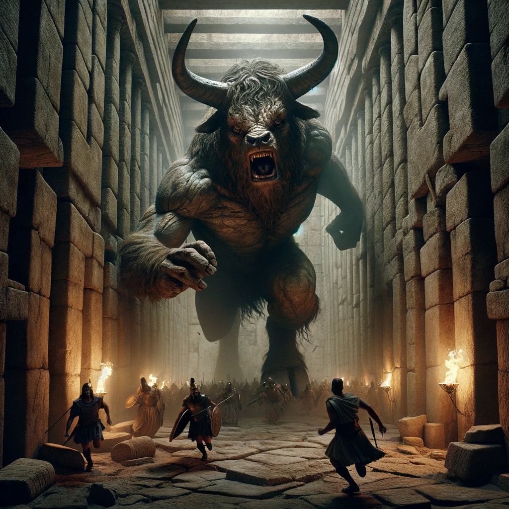 Minotaur in the Labyrinth