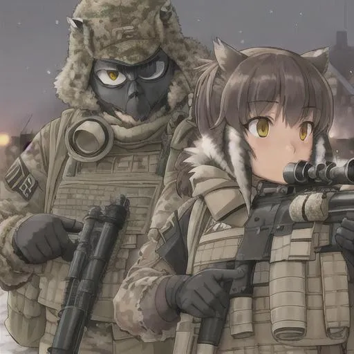 A US marine with an M416. | OpenArt