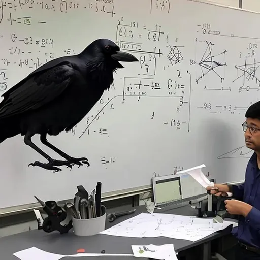 A professor in mathematics designing mechanical weap...