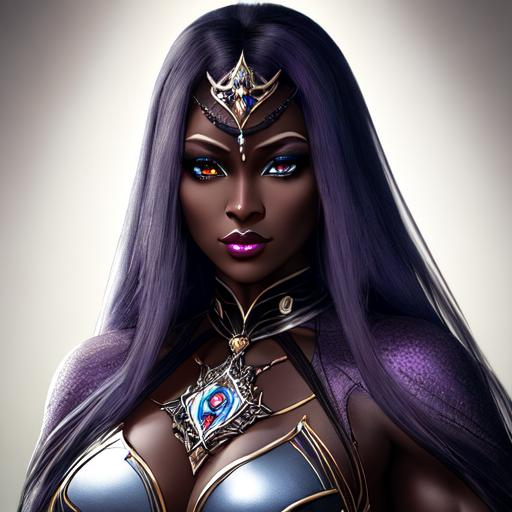 Woman, pathfinder, drow, dark elf, stunning, gorgeou...