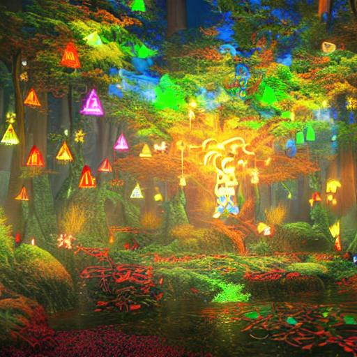 a highly detailed 3d digital art painting of a magic... | OpenArt