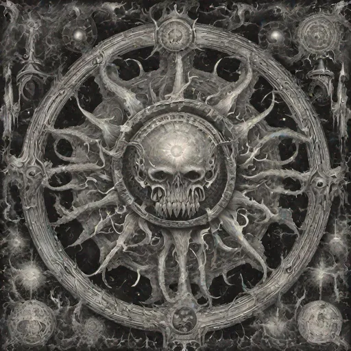 Coil of Satakal, a gong that turns a person into a z... | OpenArt