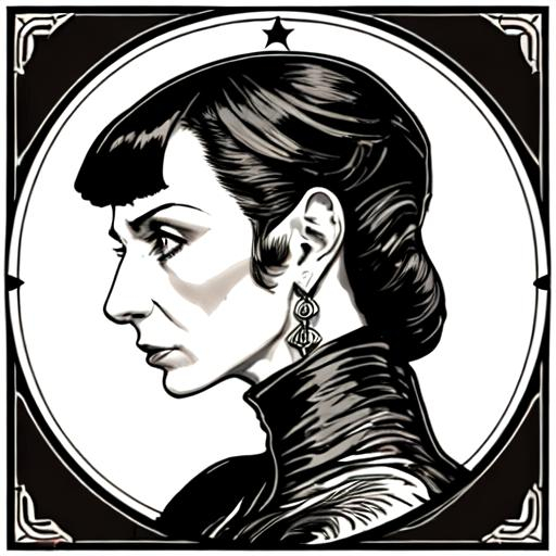 Blake's 7 star "young Jacqueline Pearce"as the villa... | OpenArt