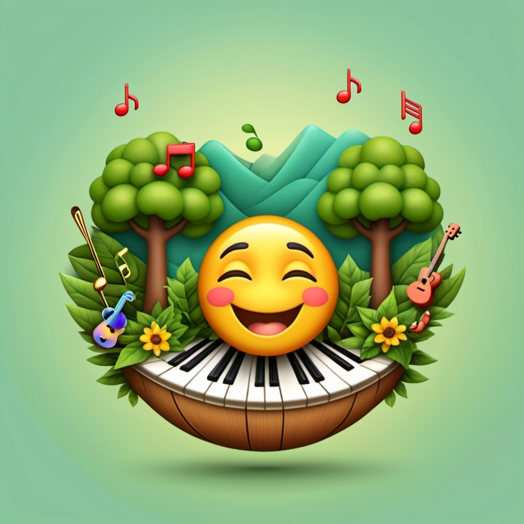 An emoji which includes Nature and music together so...