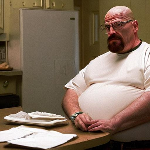 Obese walter white | OpenArt