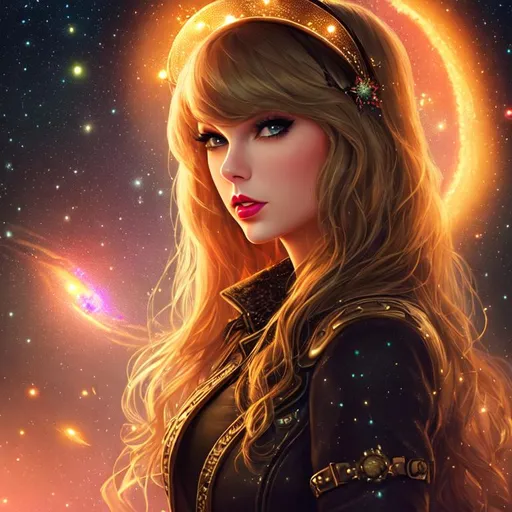 a woman who looks like Taylor Swift, adventurer, aut... | OpenArt