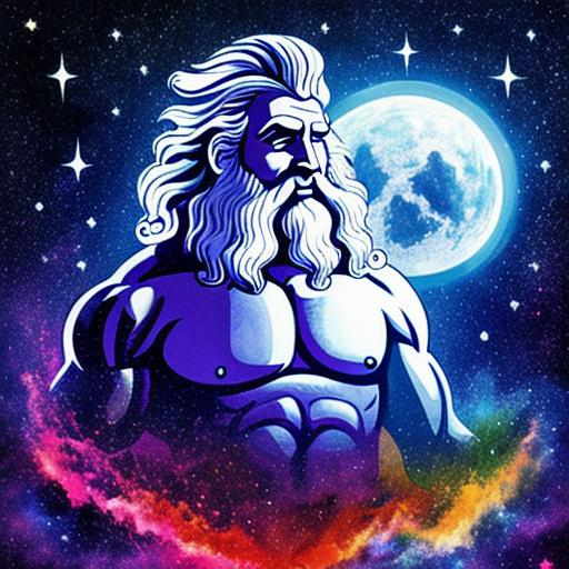 zeus in the space | OpenArt