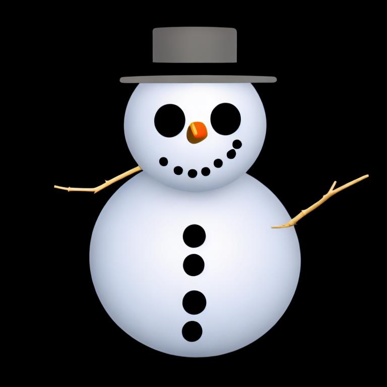 Snowman emoji