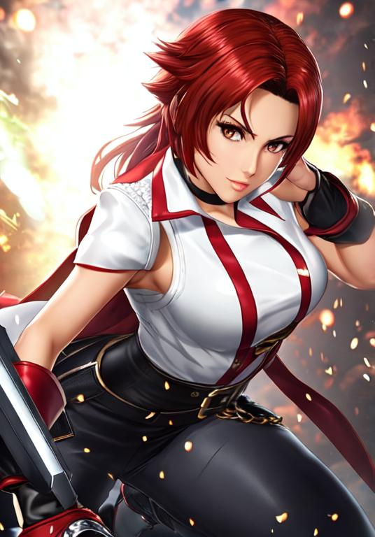 king of fighters, vanessa