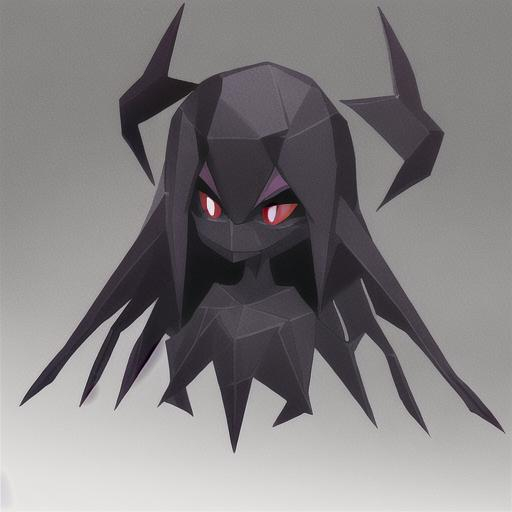 Low Poly Dark Creature | OpenArt