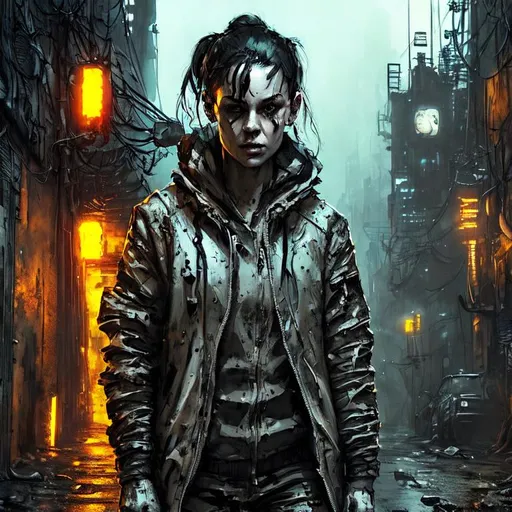 Please produce a wide angle photo of a dark location... | OpenArt