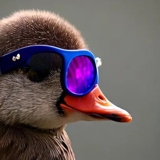 Evil Canadian Goose, Red Eye, Demonic Feathers of Do...