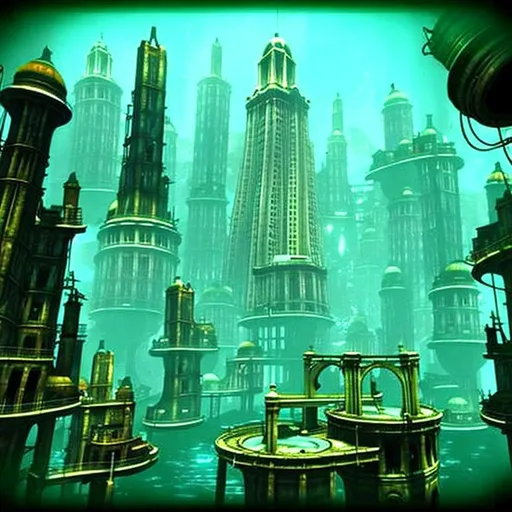bioshock underwater city | OpenArt