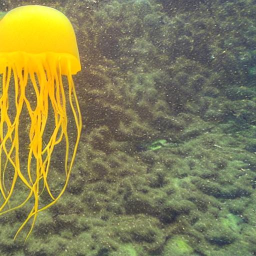 yellow jellyfish | OpenArt