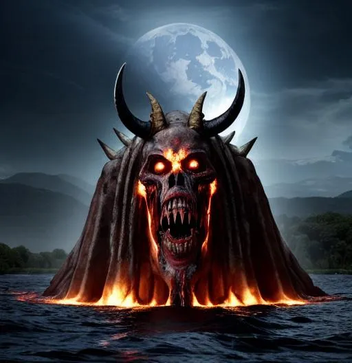 Breathtakingly detailed Image of a satanic cult memb... | OpenArt