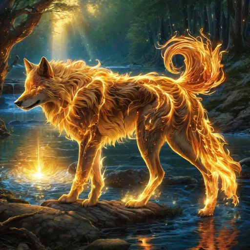 Insanely beautiful ((dark brown female wolf)) ((suck... | OpenArt